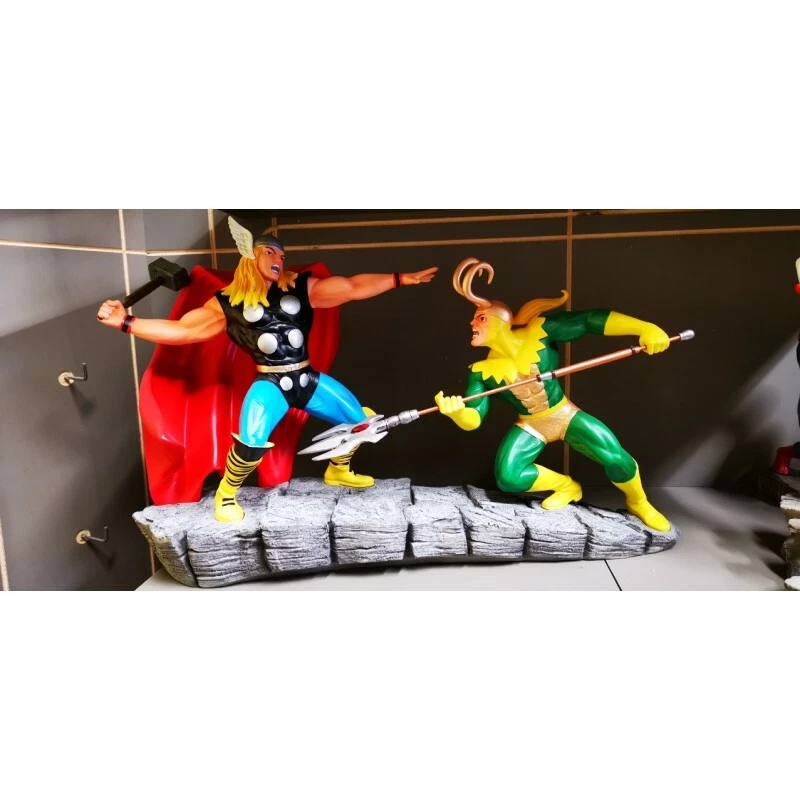 Thor And Loki Fighting