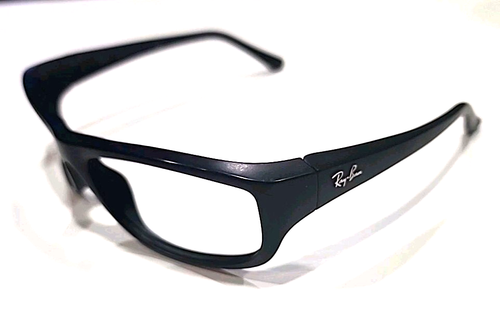 RAY BAN RB4119 601-s/71 Black Wrap Sunglasses Frame Italy | eBay