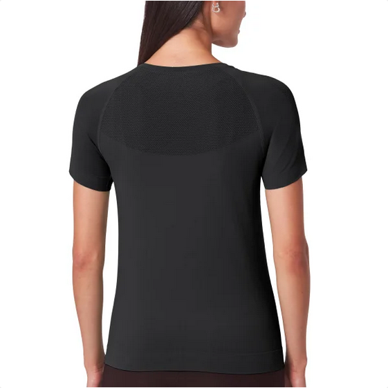 Mondetta Women's Short Sleeve Seamless Tee | Black | Large(NWOT) | eBay