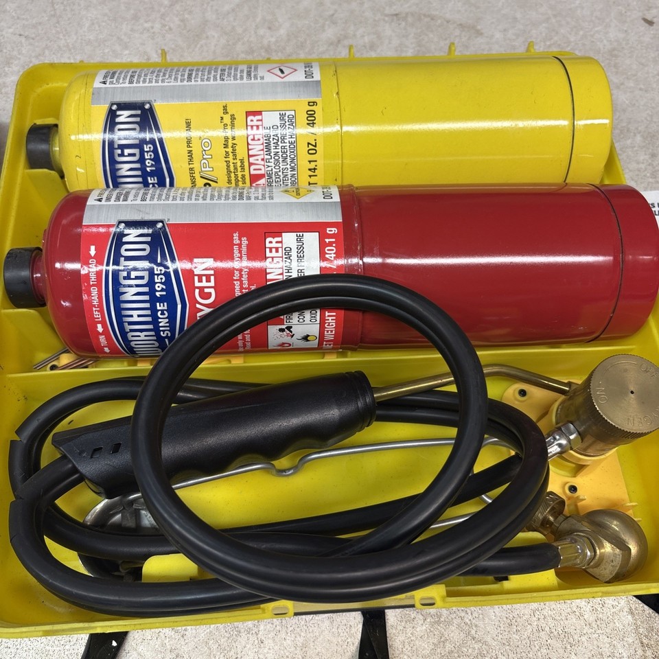 Mag-Torch®Oxy-Mapp Brazing Torch Kit Model MT 585 OX | eBay