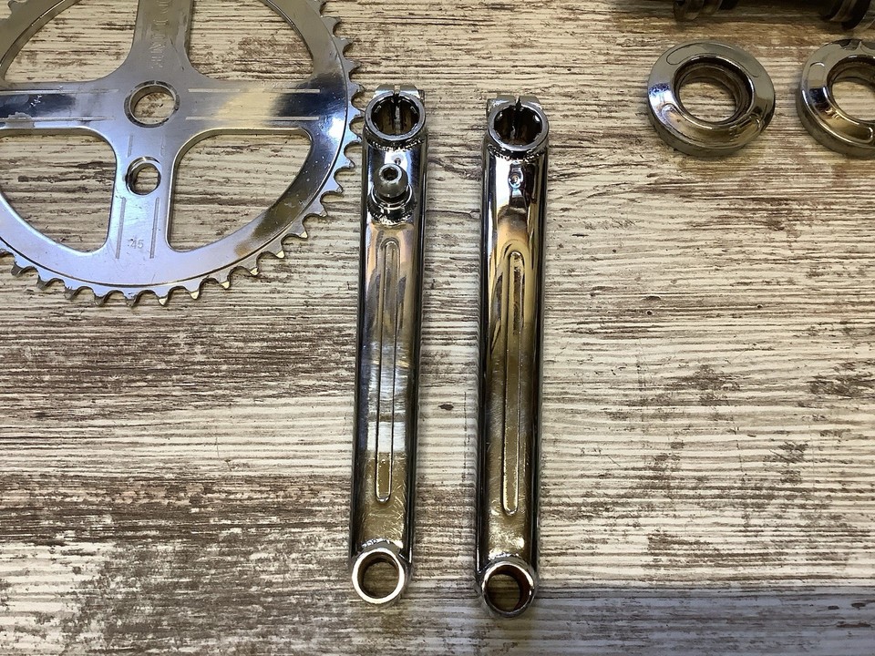 Old School Redline Flight Cranks With Techmatic Bottom Bracket And ...