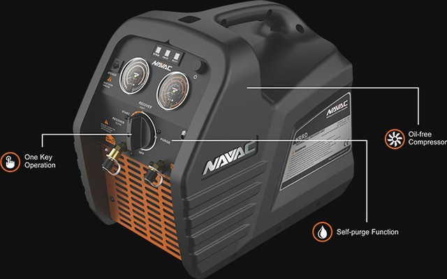 NAVAC Nrrd Refrigerant Recovery Machine for sale online | eBay