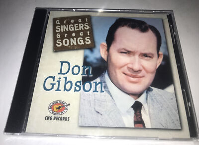 New Sealed Bob Gibson Great Singers Great Songs Cd | eBay