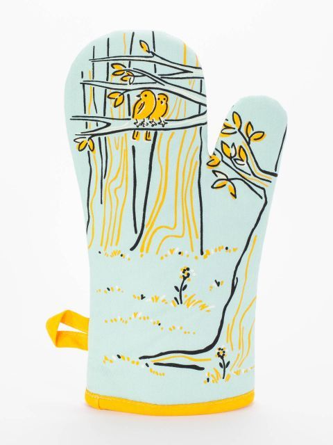 Blue Q Kitchen Oven Mitt 100% Cotton Host Hostess Bridal Shower Wedding ...