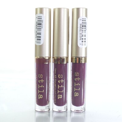 lot of 3 Stila Stay All Day Liquid Lipstick Chianti TRAVEL SIZE 0.05oz ...