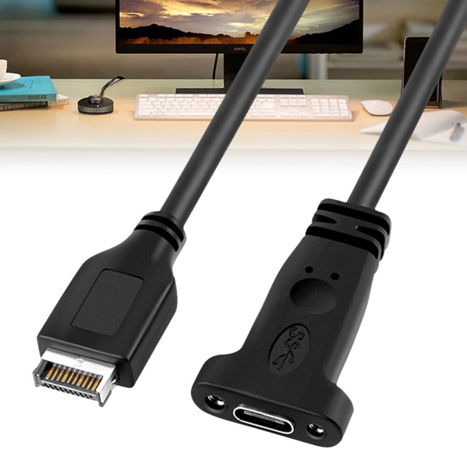 50CM USB 3.1 Type E To Type C Motherboard Extension Cable Useful Adapter Cable | eBay.de