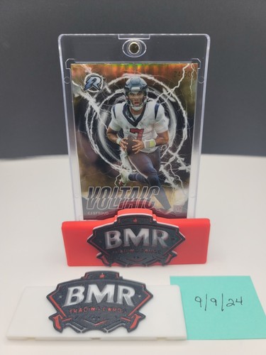 CJ STROUD 2023 TOPPS COMPOSITE RESURGENCE GOLD Refractor VOLTAIC RC #RV ...