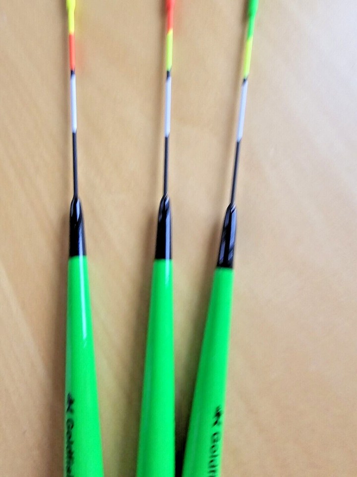Slider waggler/ sensitive floats, set of three different tips | eBay UK