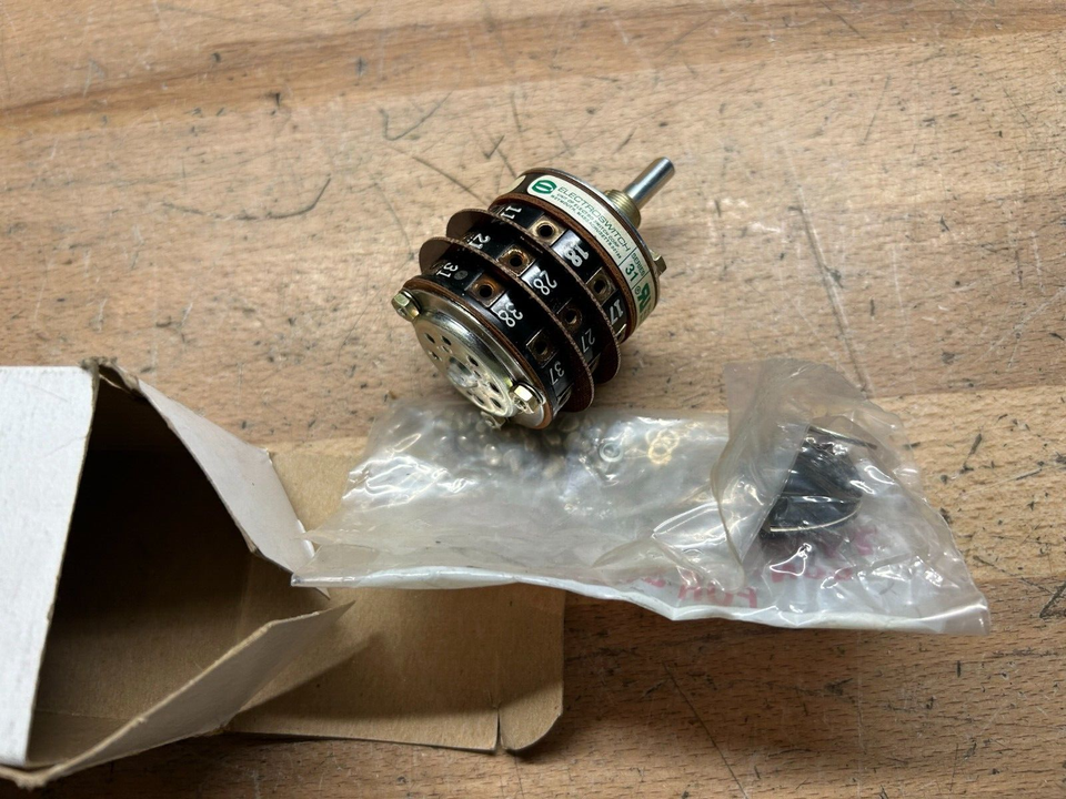 NEW ELECTROSWITCH ROTARY SWITCH 10 AMP 600 VAC 125 VDC 31301A | eBay
