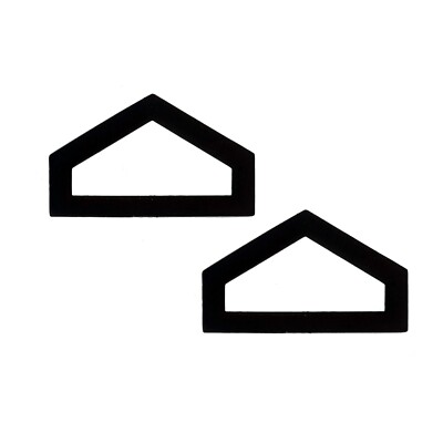 US Army ROTC Black Metal Rank - Private First Class (Sold in Pair) | eBay