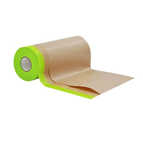 Paint Masking Paper-Unfold 12 Inch X 50 Feet Tape and Drape Painters ...