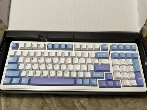 Aula F99 Mechanical Keyboard Wireless RGB - Stars Fall And Clouds ...