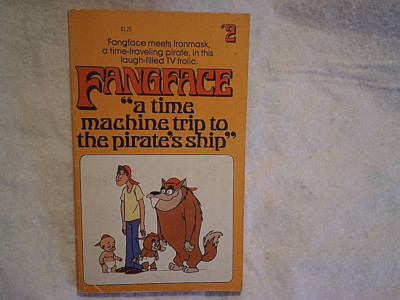 1980 FANGFACE #2 TV PAPERBACK,cartoon show,fangpuss,puggsy,biff,kim ...