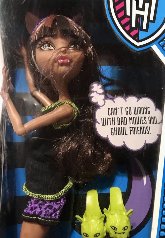 NIB Monster High Clawdeen Wolf, Dead Tired Doll | eBay