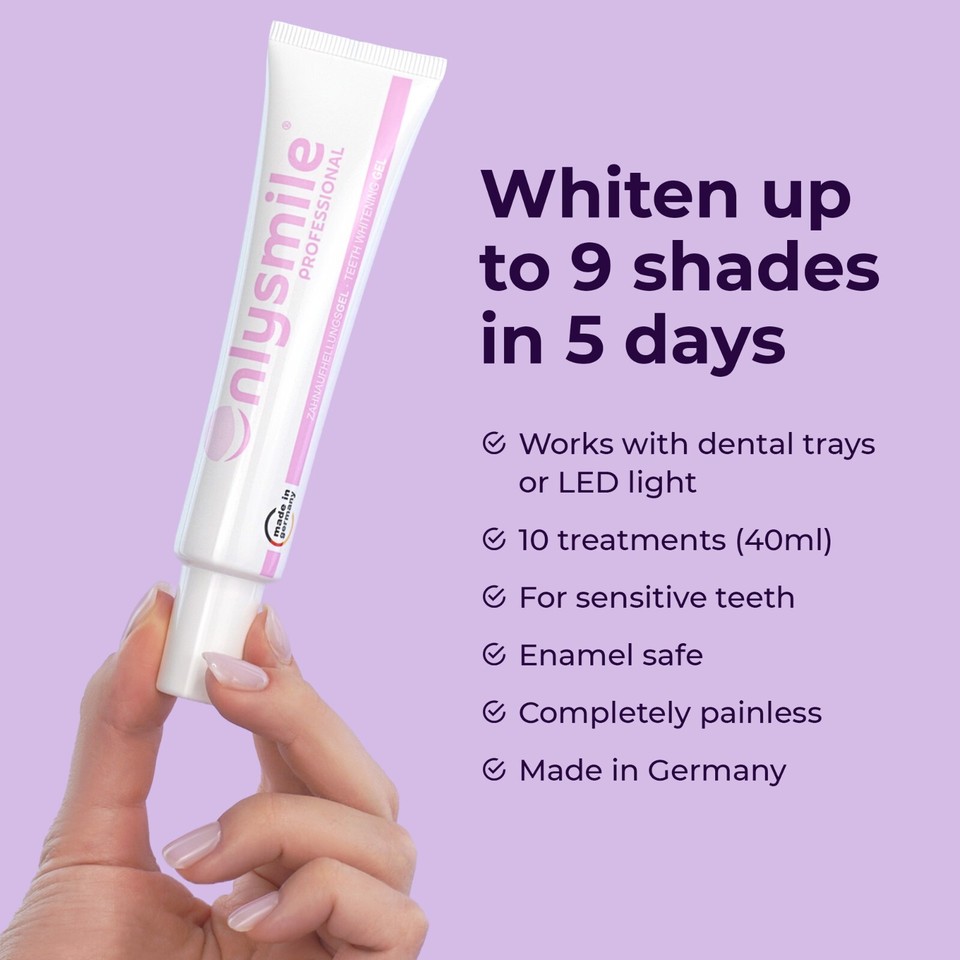 Onlysmile Teeth Whitening Gel for White Teeth Bleaching Gel with ...