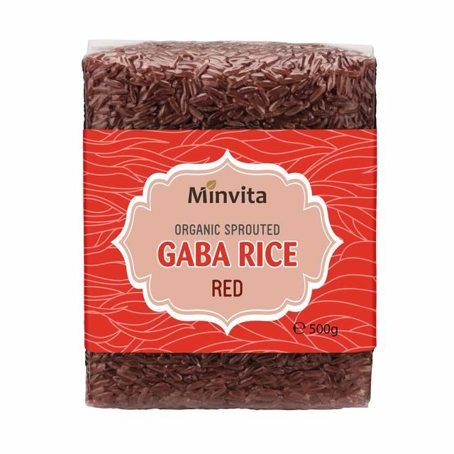 Minvita Organic Sprouted Red GABA Rice - 500g (1.1 lbs) | eBay