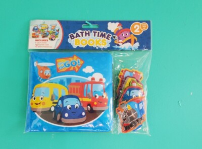 Preschool Kids Toys Bath Water Playing Floating Bath Time Books ON THE ...