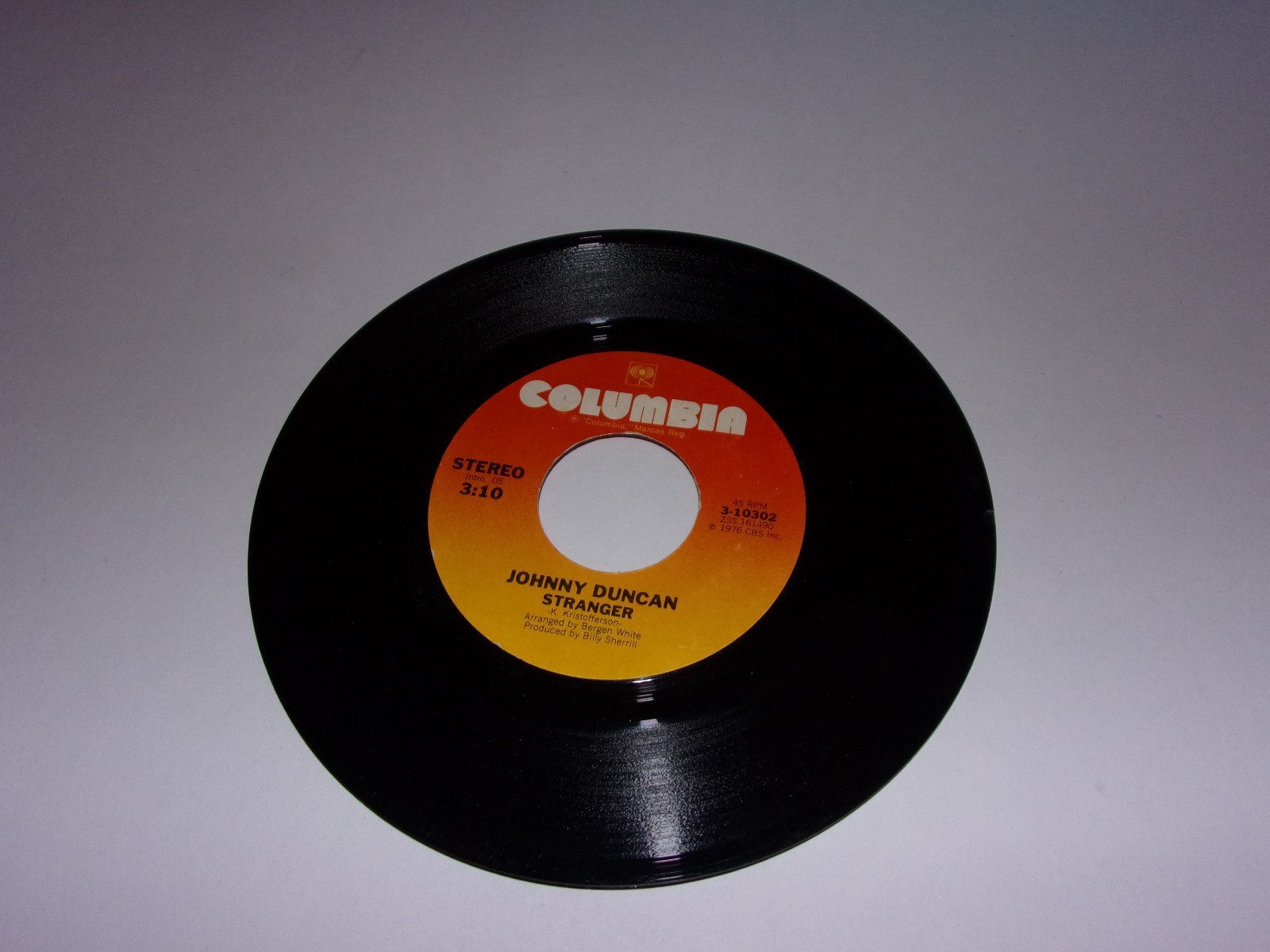 Johnny Duncan: Stranger / Flashing, Screaming, Silent Neon Sign / 45 / ...