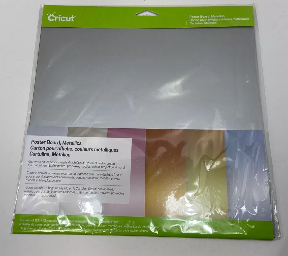 Metallic Poster Board Cricut