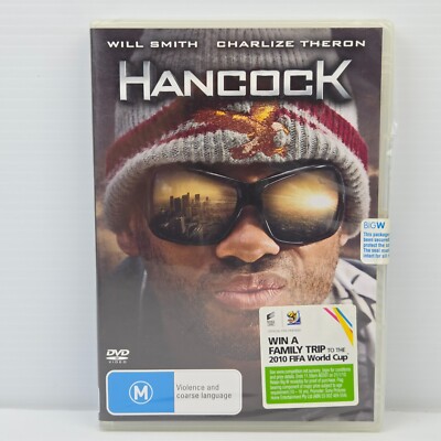 Hancock DVD Movie 2008 Will Smith Charlize Theron Comedy Action ...