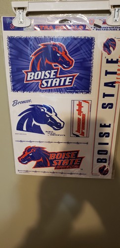 BOISE STATE BRONCOS 5 Ultra Decal 11x17 CAR WINDOW AUTO | eBay