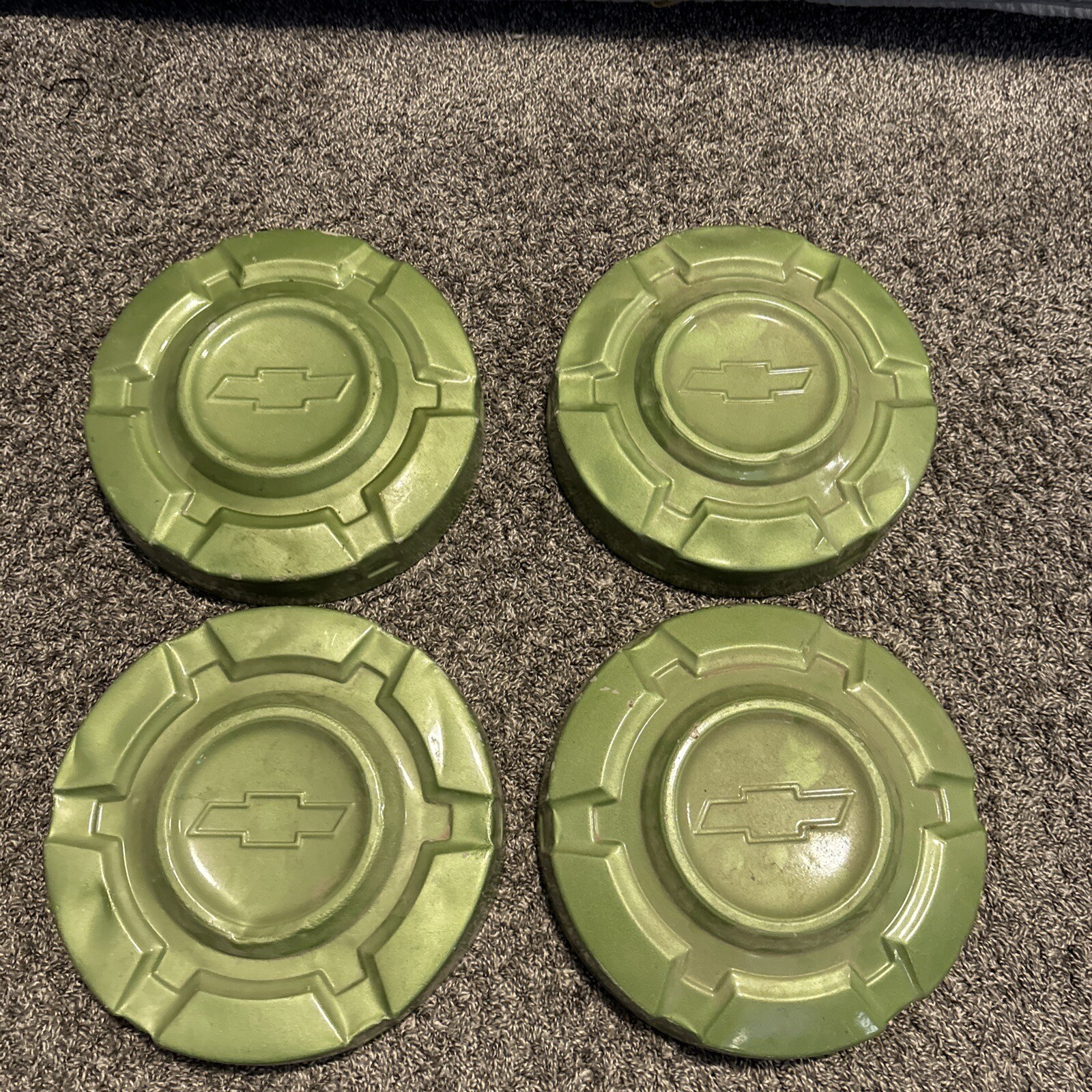 1969-1975 Vintage OEM Chevy Truck Dog Dish 10 1/2 Inches Hub Caps C10 ...
