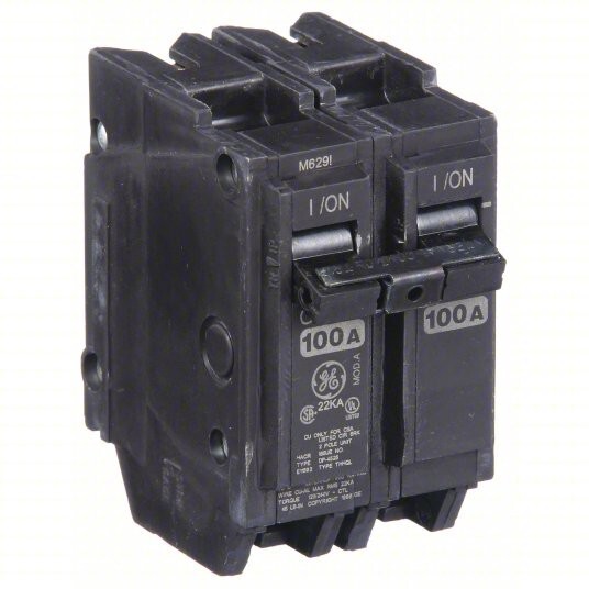 THHQL21100 GE 2POLE 100A 240VAC 22KAIC NEW | eBay