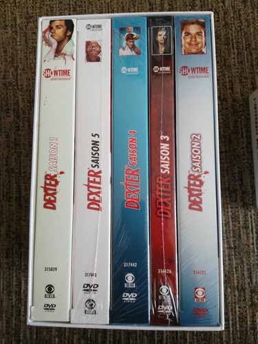 Dexter Stagioni Seasons 1-5 - 21 DVD Nuovo English Francais Am ...