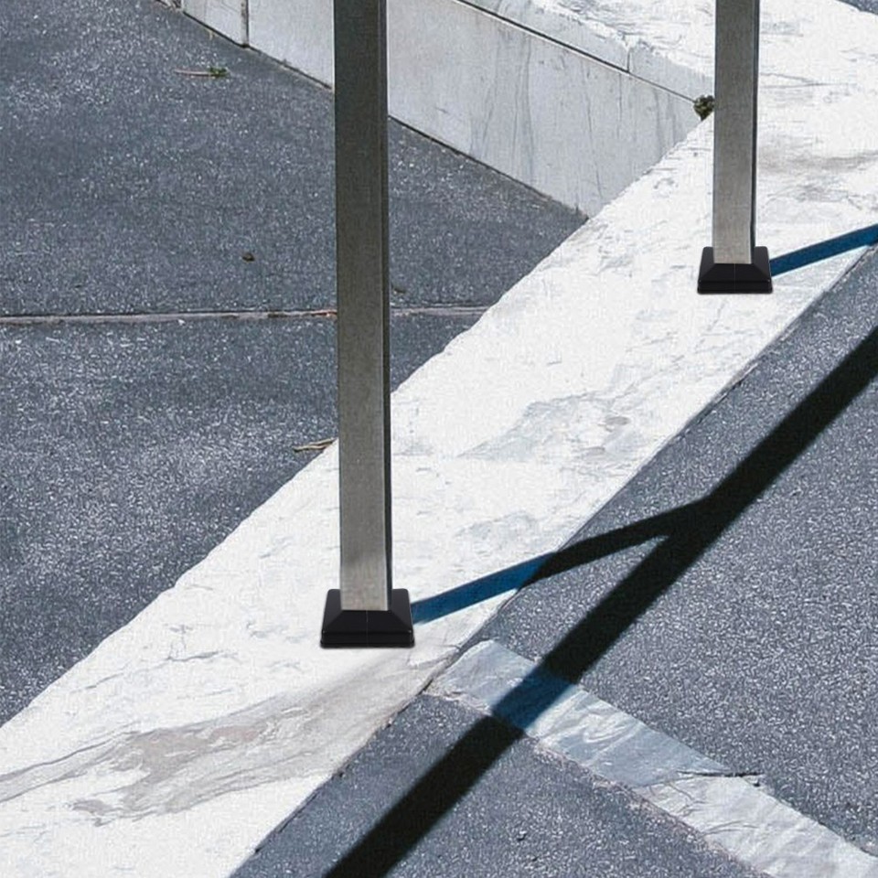 6 Pcs Fence Post Protector Porch Columns Wraps Skirt Replacement ...