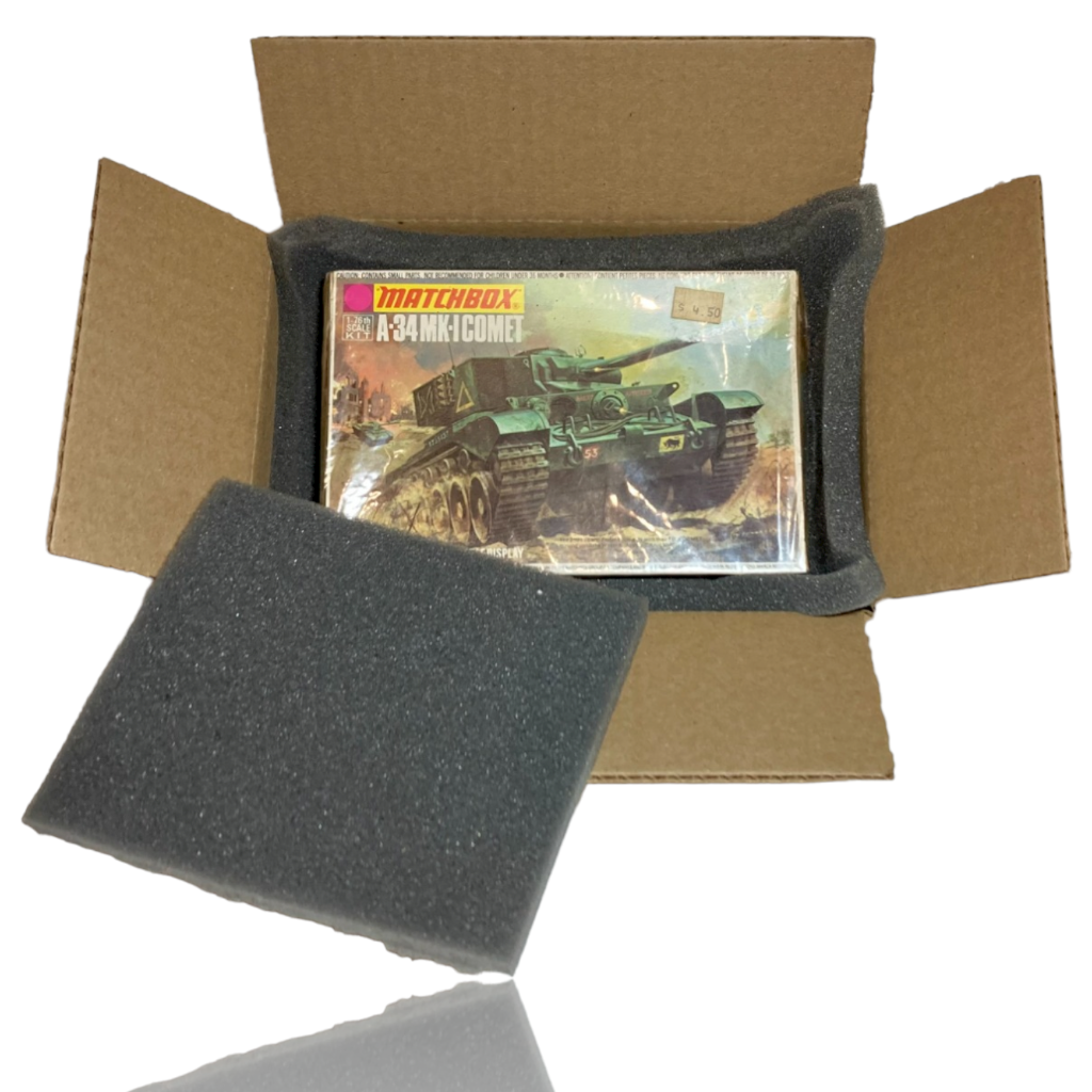 Matchbox Pk-72 1/76 A-34 Mk-i Comet British Tank Ww2 Model Kit Armor ...