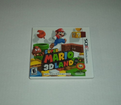 Super Mario 3D Land (2011) NOT FOR RESALE Nintendo 3DS Complete CIB ...