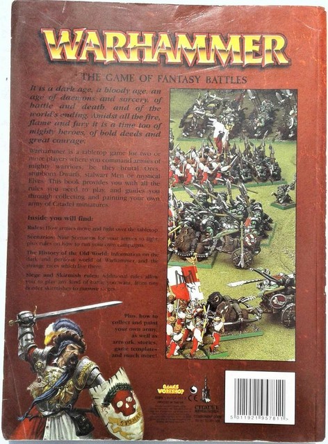 Warhammer Fantasy 6th Edition Rule Book Softcover for sale online | eBay