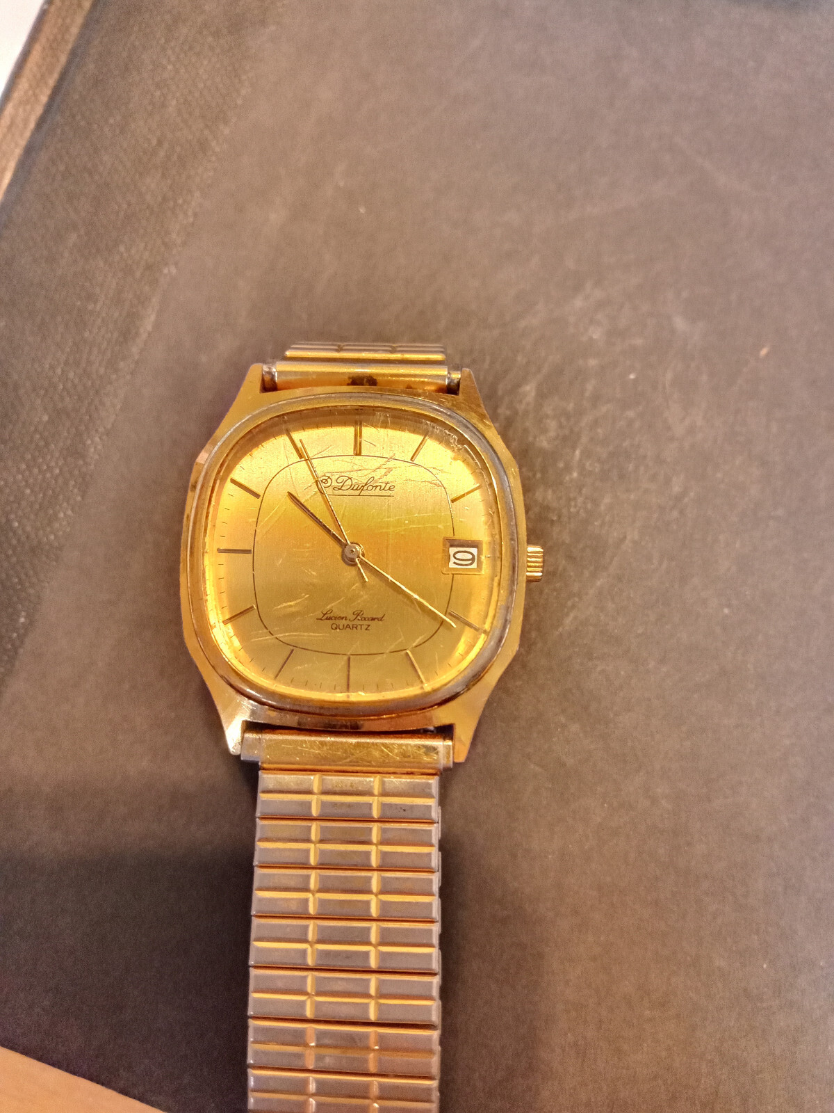 Vintage Dufonte By Lucien Picard Watch ,Gold Tone ( N… - Gem