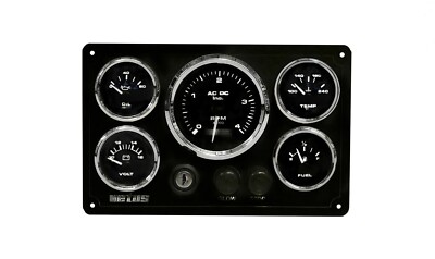 Vetus Engine Instruments Panel, 100% USA Made Pre Wired | eBay