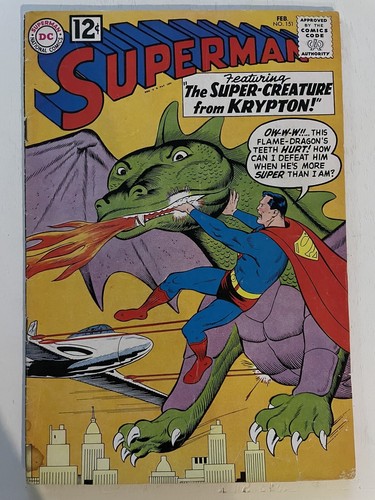 Superman 151 (DC, 1962) Curt Swan Cover | eBay