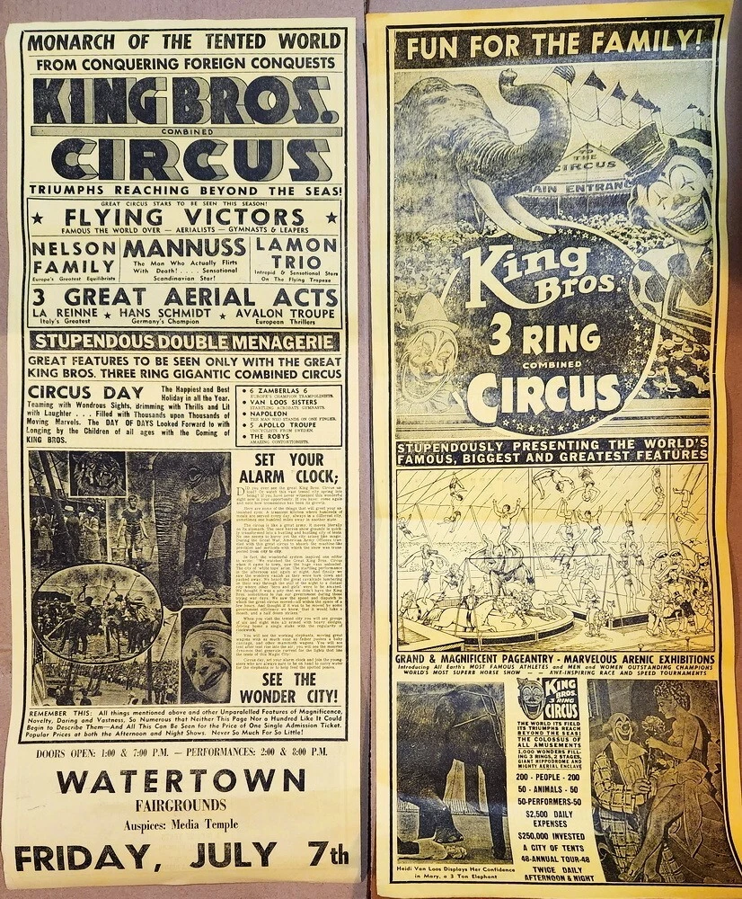 Three Ring Circus Posters