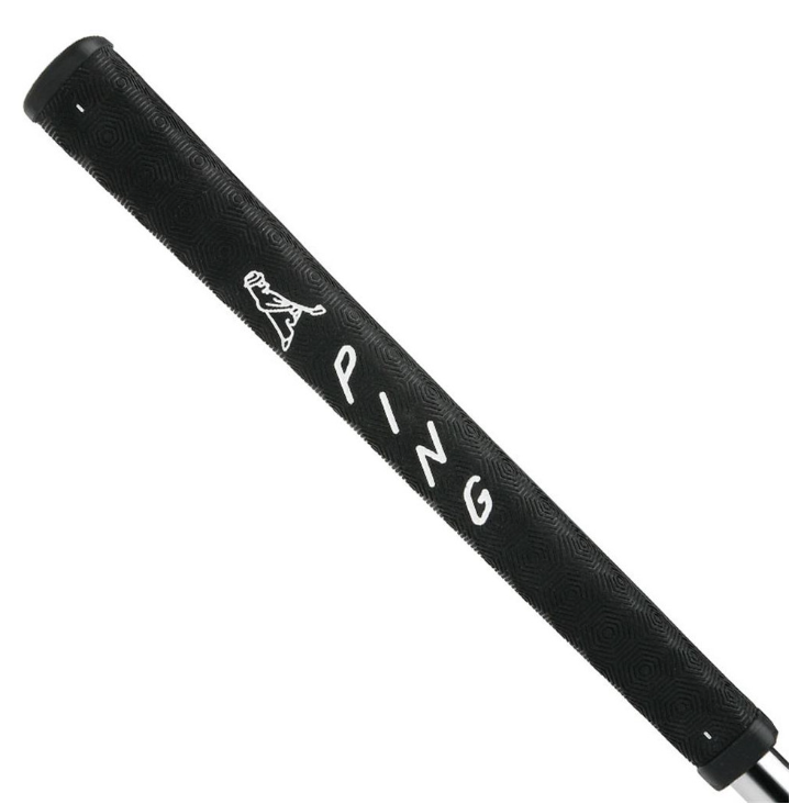 PING PP60 Pistol Traction Black Golf Club Putter Grip - Midsize Putter ...