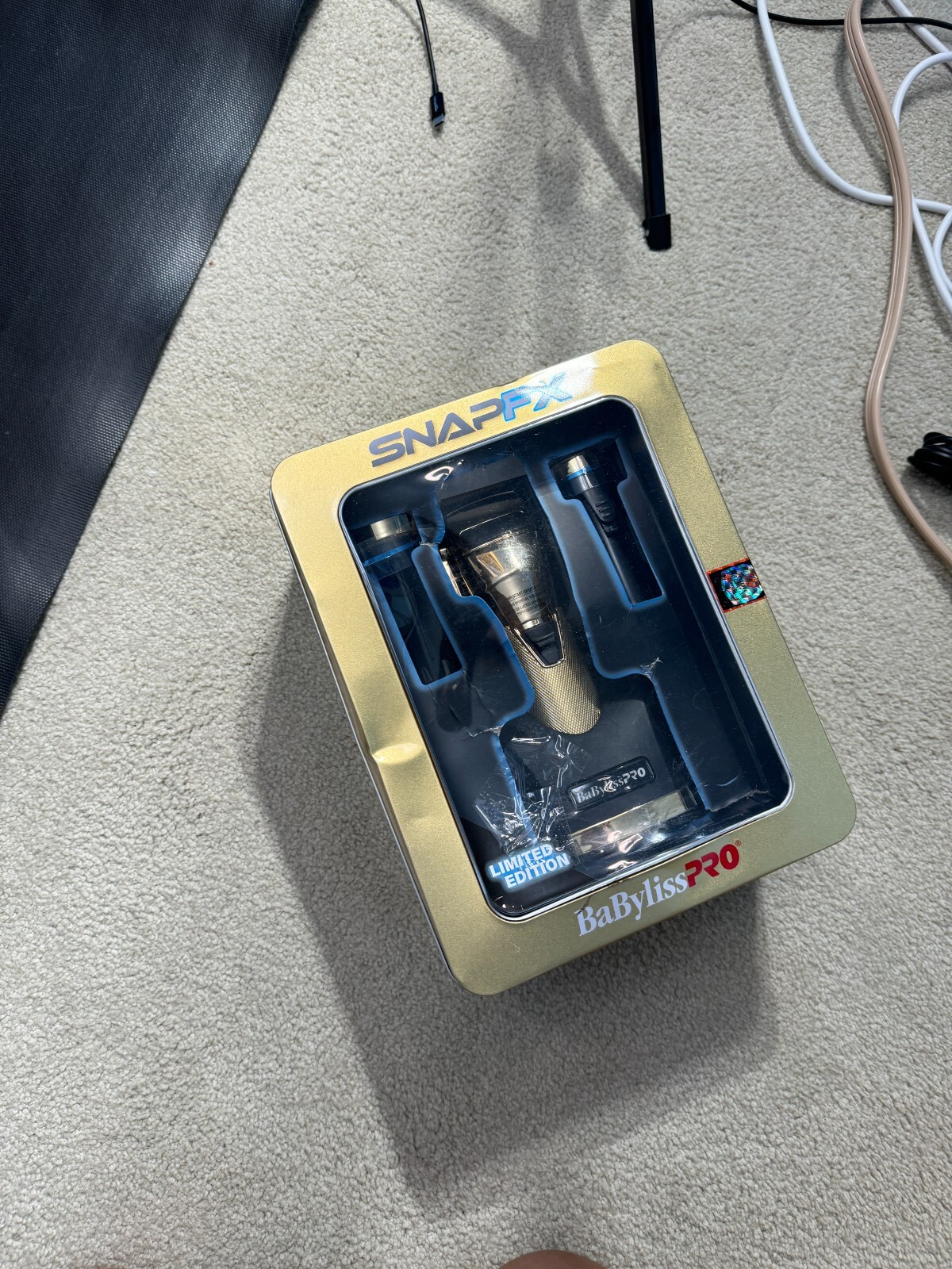 Babyliss Snap FX Gold Clipper with Dual Battery System - OPEN BOX ...