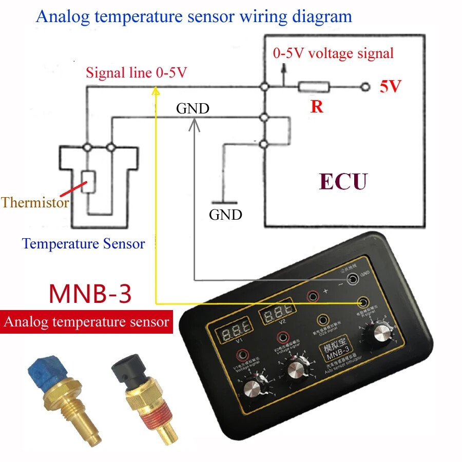 Automotive Sensor Simulator MNB-3 Car Signal Generator ECU Repair Tool ...