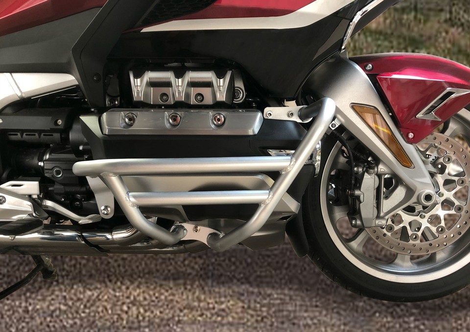 WOLFLINE Frame Crash Bars Frame Stunt Cages For HONDA Goldwing GL1800 ...