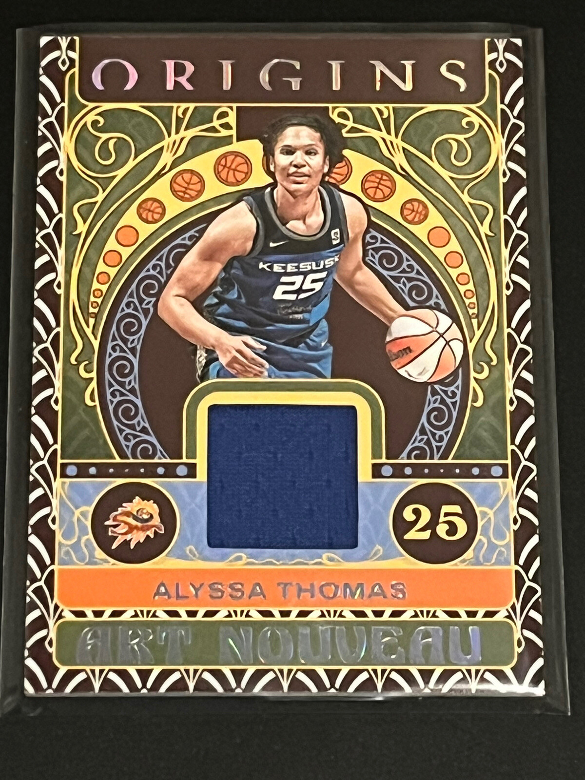 2023 Panini Origins WNBA Alyssa Thomas Memorabilia Card Connecticut Sun ...