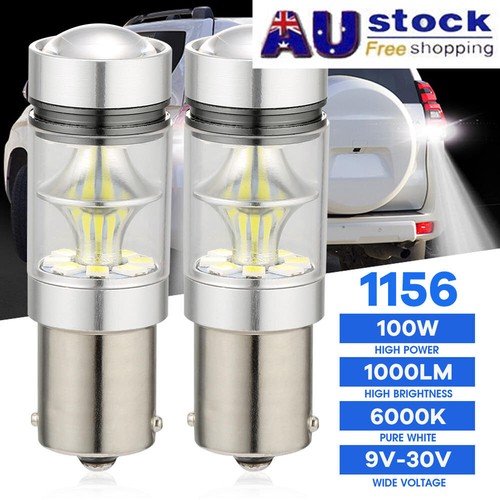 2x 100W 1156 BA15S 382 P21W CREE XBD BRIGHT LED STOP REVERSE LIGHT ...