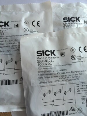New Original SICK Photoelectric Switch GE6 N1211+ GS6 D1311 | eBay