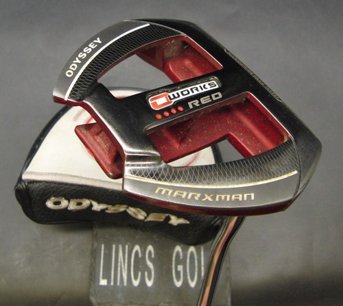Odyssey O Works Red Marxman Putter 87cm Length Steel Shaft Super Stroke ...