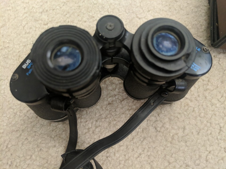 Vintage Bushnell Binoculars Insta-Focus Sportview 7x35 Wide Angle w ...