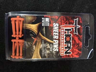 Thorn broadheads orange sheerpins for compound broadheads | eBay