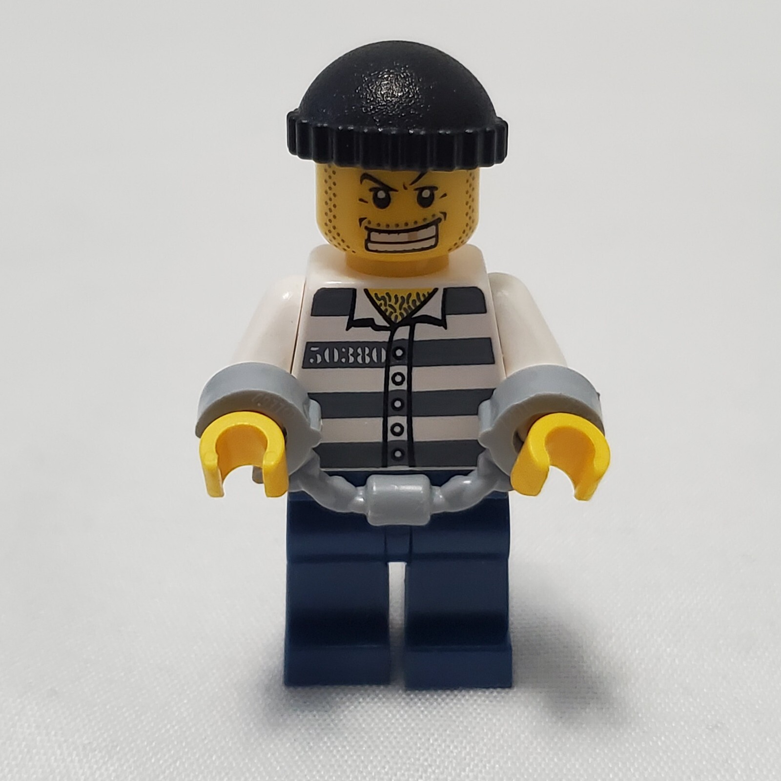 LEGO Criminal Crook Jail Prisoner 50380 w/ Handcuffs Cty0007 | eBay