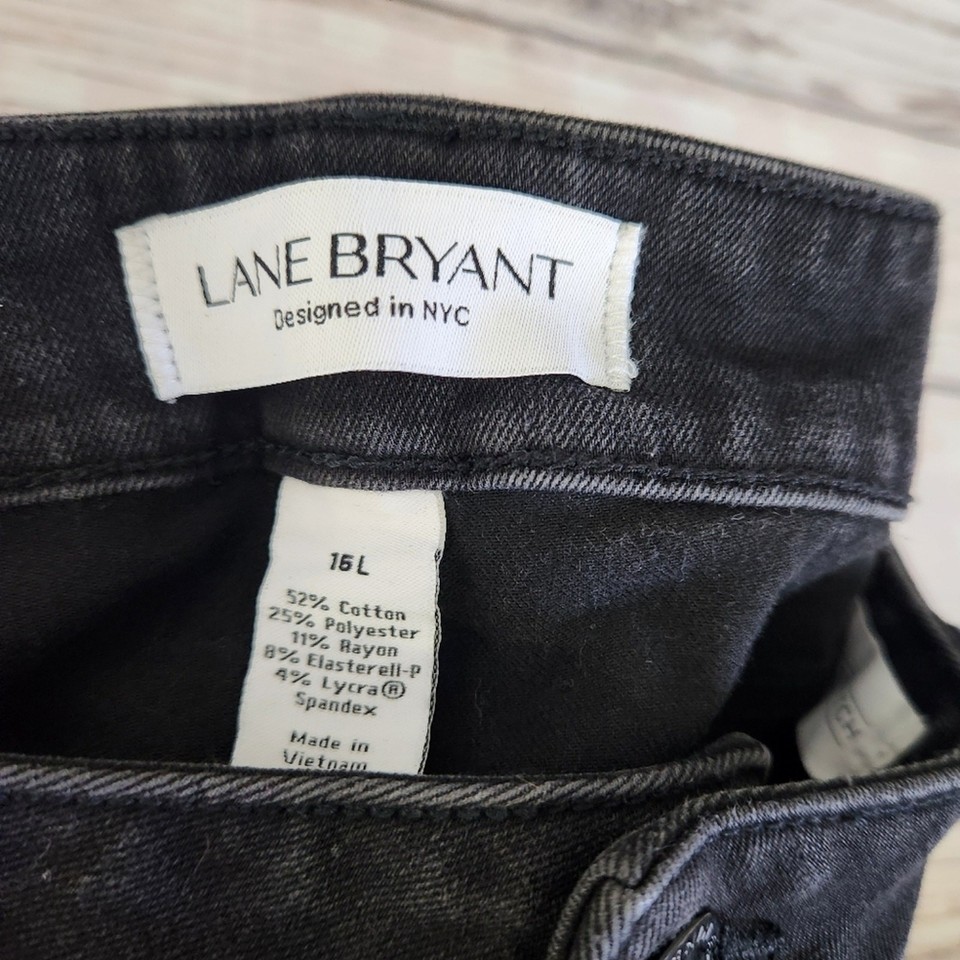 Lane Bryant Designed NYC High Rise Ultimate Stretch Skinny Jeans Size ...