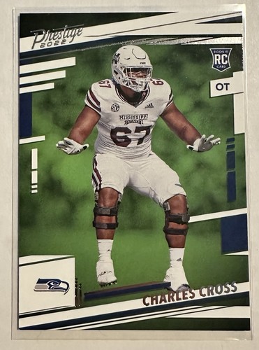 2022 Panini Prestige Charles Cross RC Seattle Seahawks Mississippi ...