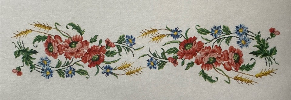 needlepoint canvas 45x125 Cm Gobelin L Table Runner Canvas Only | eBay